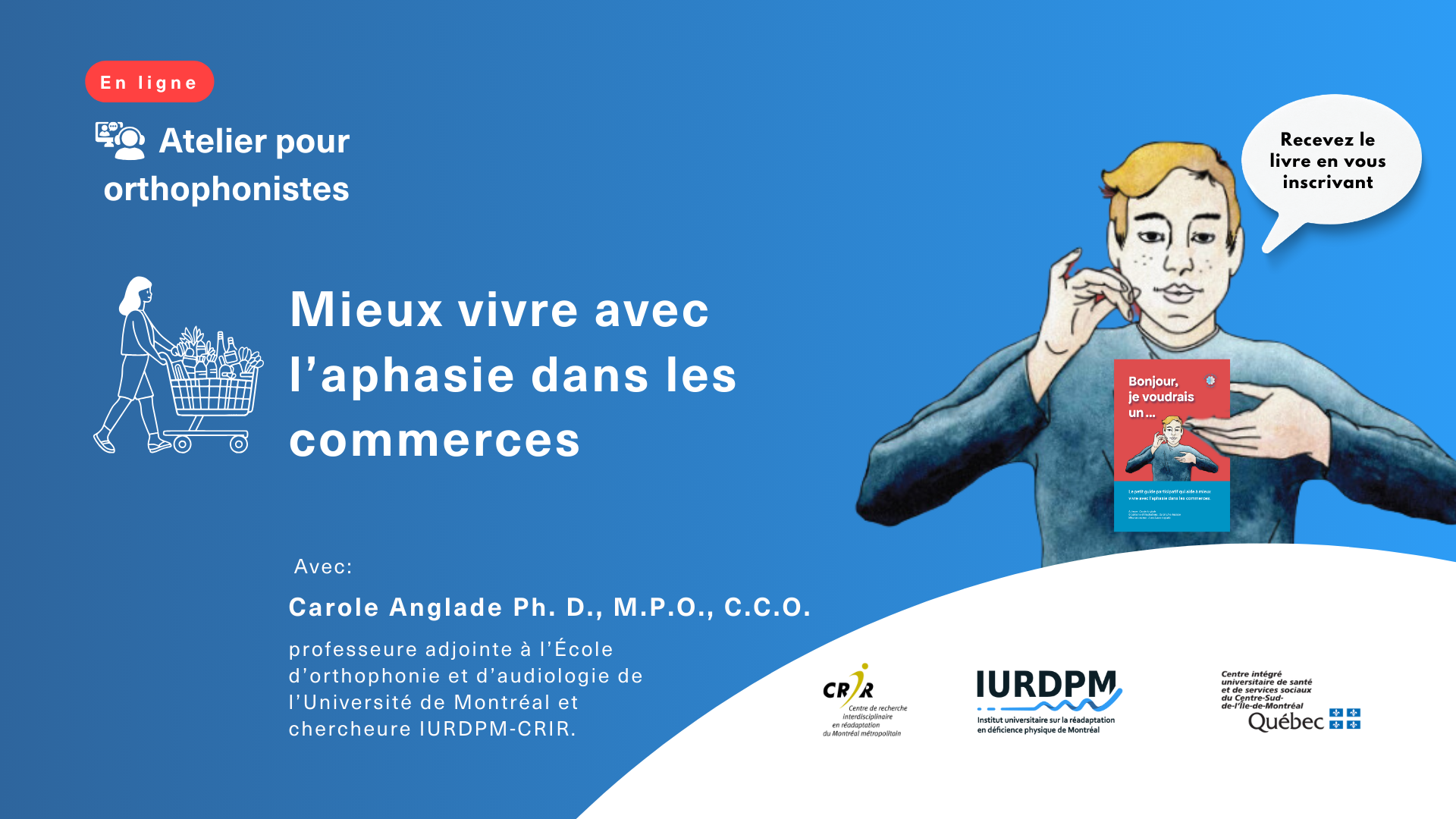 Mieux vivre avec l’aphasie dans les commerces | Institut universitaire sur la réadaptation en ...